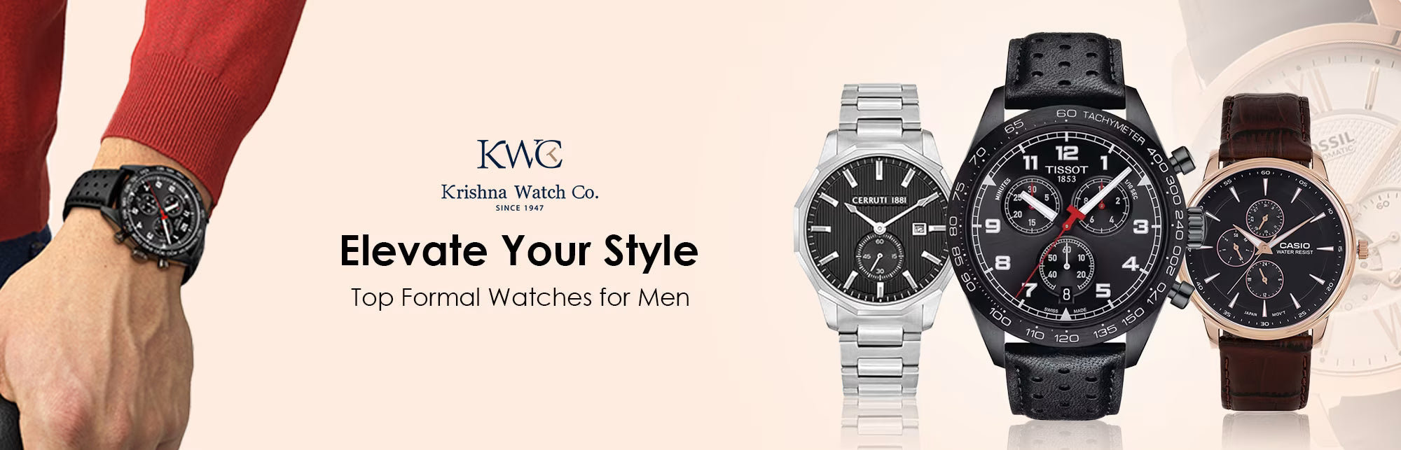 Top Formal Watches for Men – KRISHNA WATCH COMPANY