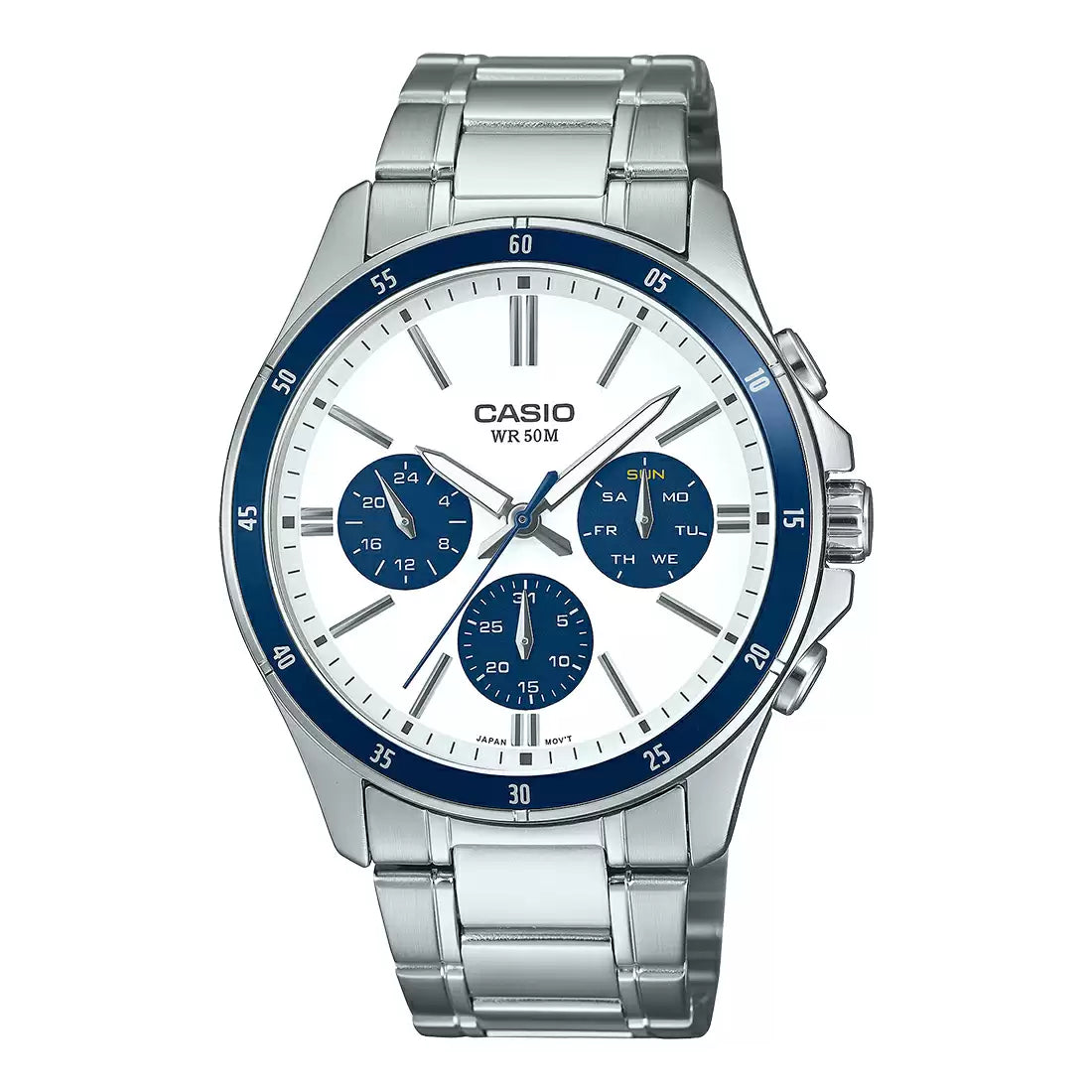 Casio ENTICER MEN MTP-1374D-7A2VDF - A2348 – KRISHNA WATCH COMPANY