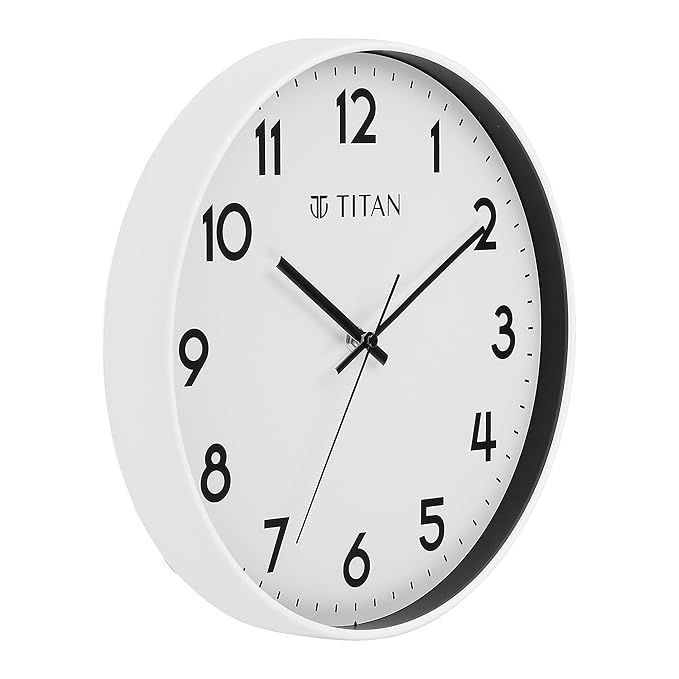 Titan Essence Classic Analog Wall Clock - W0094PA01 – KRISHNA WATCH COMPANY