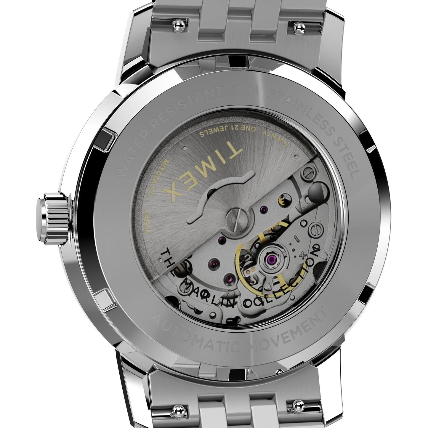 TIMEX Marlin Men Natural Round Dial Automatic Analog Watch - TW2W59200 ...