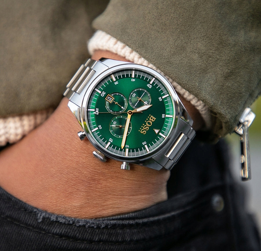 Hugo Boss 1513868 Pioneer Chronograph Watch for Men – Krishna Watch